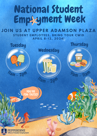 National Student Employment Week | Pepperdine University